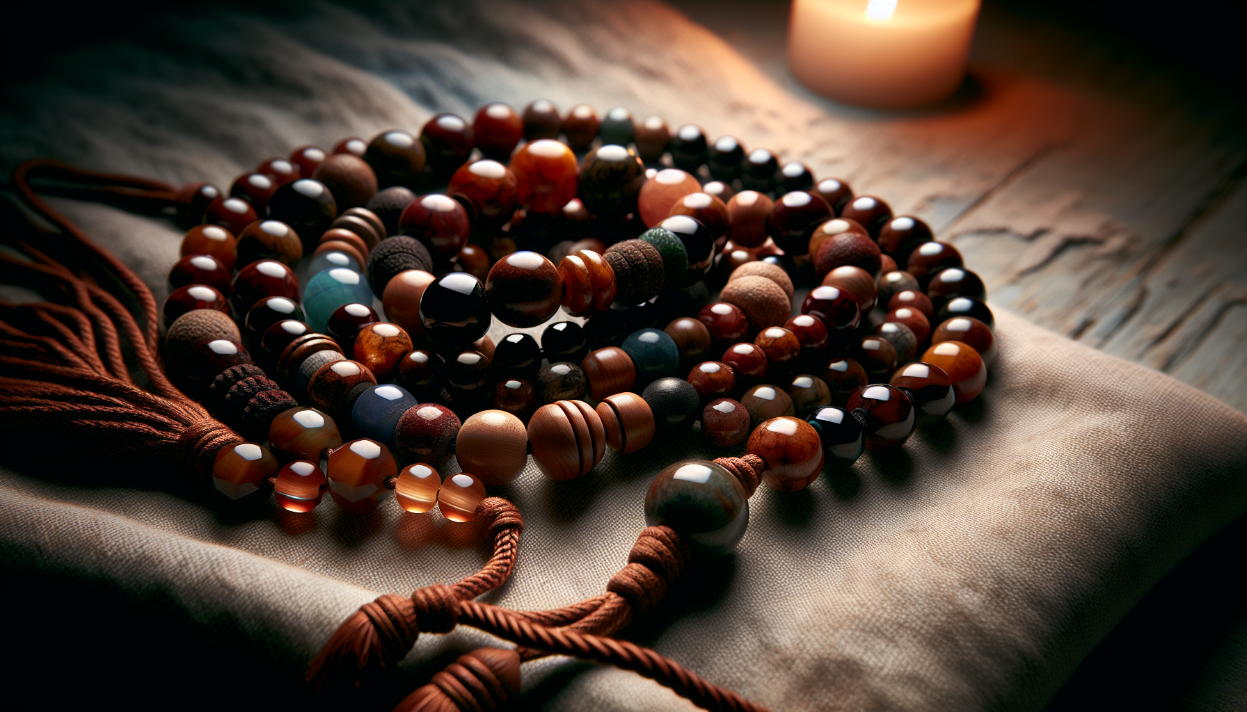 Crafting a Sacred Mala: A Journey of Spiritual Creation – KarmaRipple