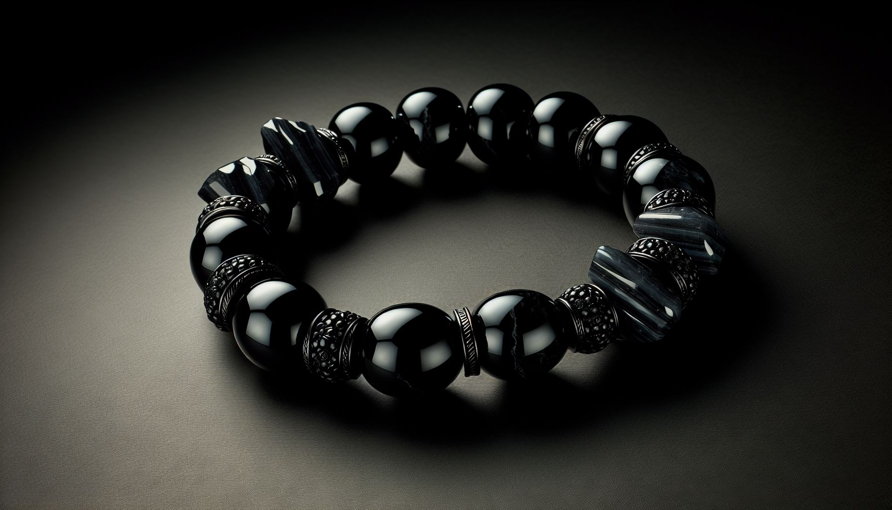 Harnessing the Energies of the Black Obsidian Bracelet for Prosperity ...